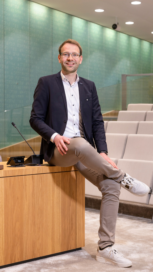 Portrait Vincent Delke – Procurement and technology